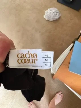 Cache Coeur | Swim | One Shoulder Trikini One Piece Swim Cache Coeur ...